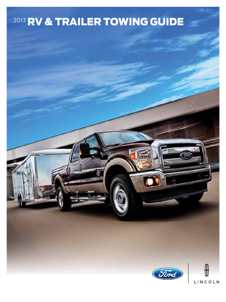 Ford Linc 13RVTTowGuide | PDF | Ford F Series | Pickup Truck