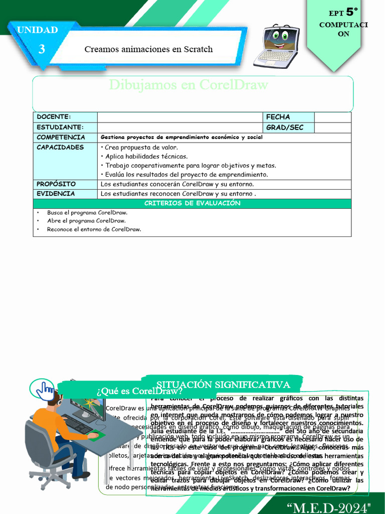 Ficha de Actividad Ept 5°-Semana 1 | PDF | Diseño gráfico | Diseño
