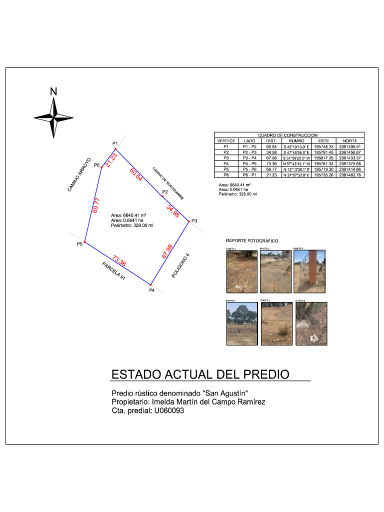01 Estado Actual Del Predio | PDF