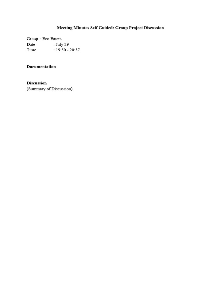 Meeting Summary | PDF Meeting Summary | PDF