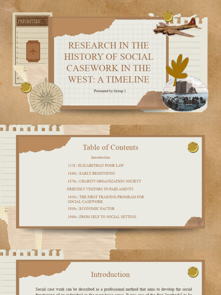 History of Casework in Western Setting | PDF | Social Work | Psychoanalysis