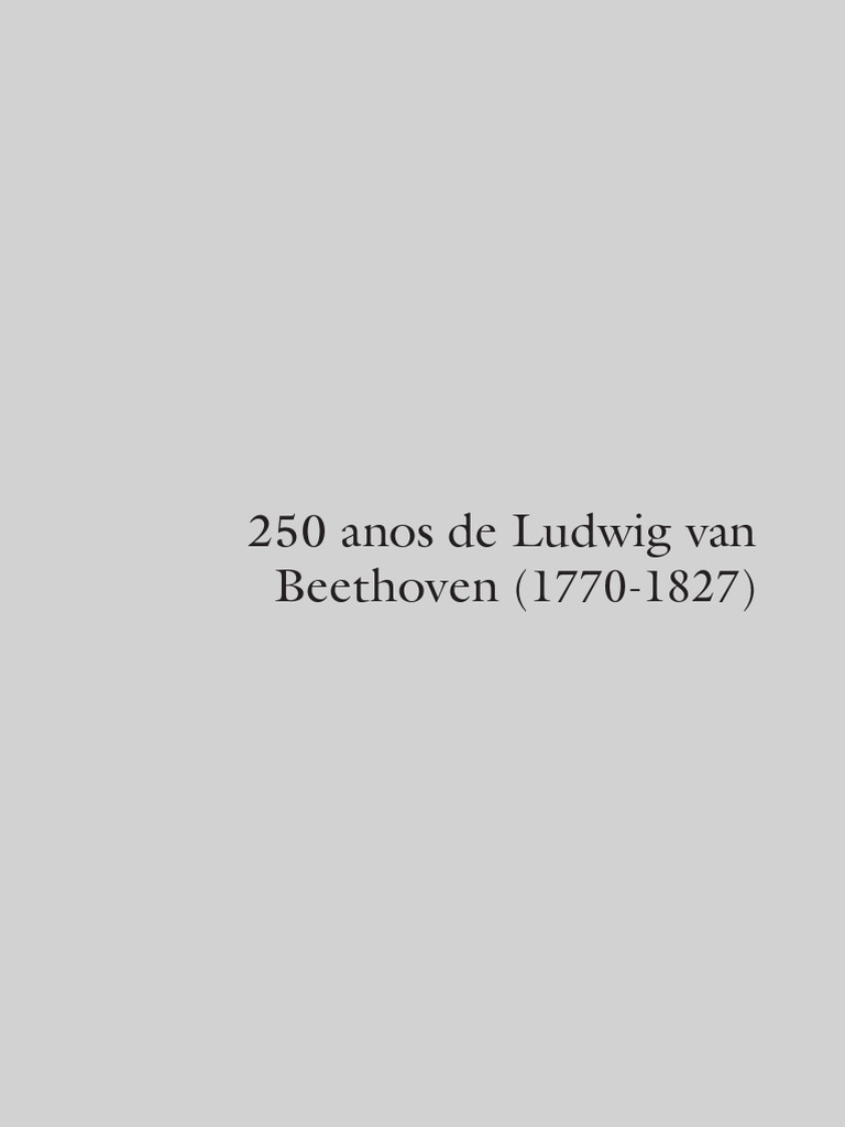 O Espírito de Mozart Pelas Mãos de Haydn 250 Anos de Ludwig Van ...