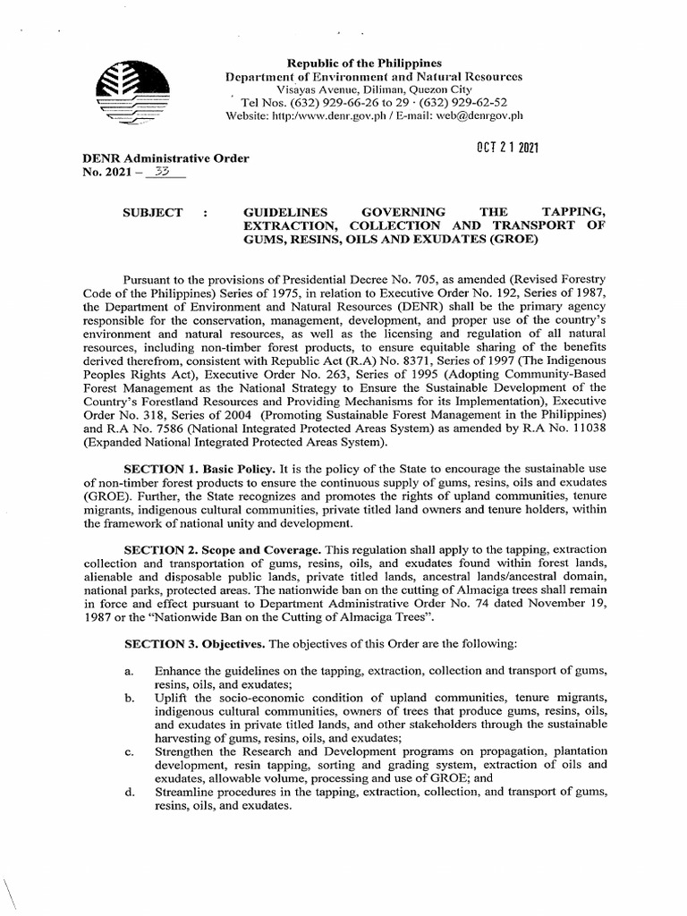 Dao 2021 33 Groe Tecp Guidelines | PDF