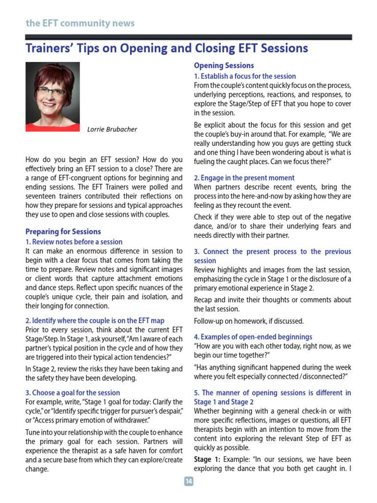 Starting:Ending Sessions | PDF | Experience | Emotions