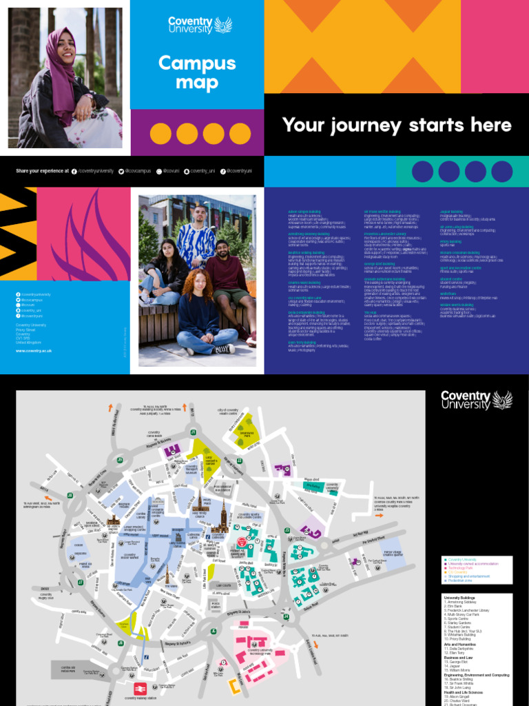 Coventry University Campus Map Guide | PDF | Coventry