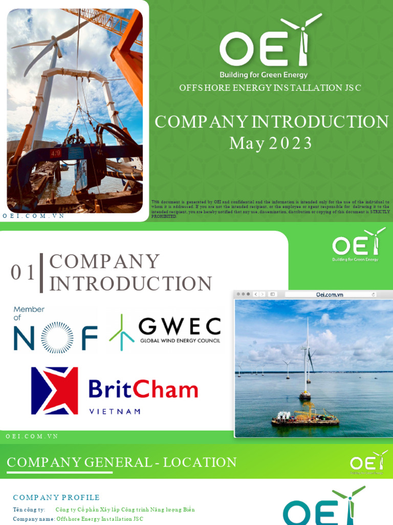 Oei Company Introduction and Track Records | PDF | Shipping