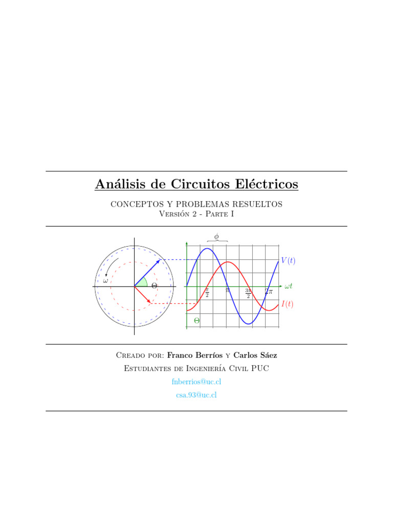 Problemas Resueltos Circuitos 2 | PDF | Resistencia Eléctrica y ...