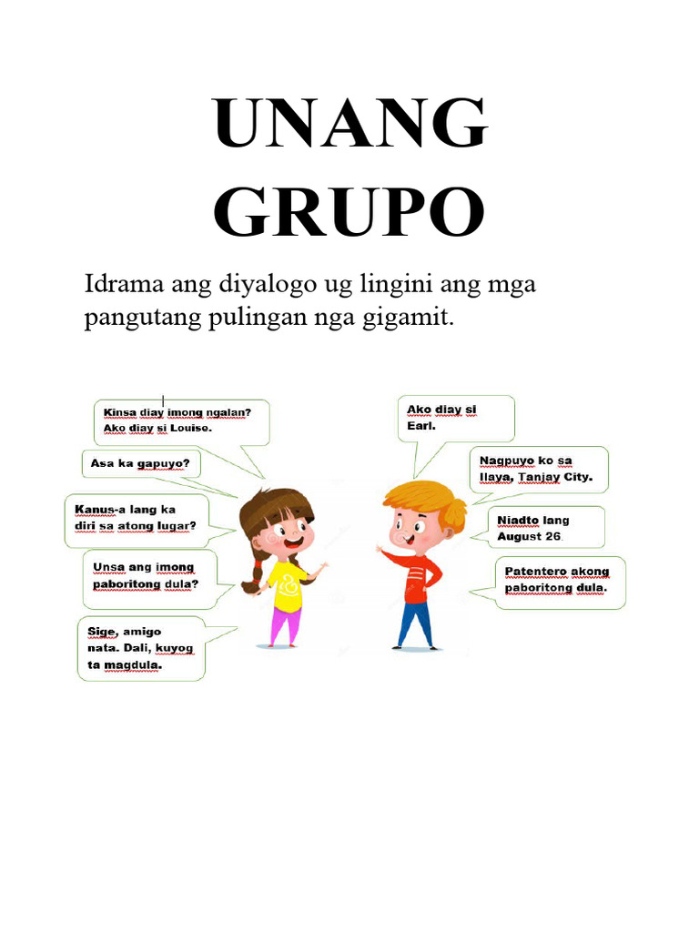 Group Activity Cards | PDF