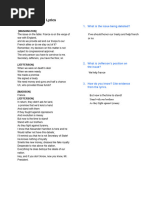 Right Hand Man Lyrics | PDF | Hamilton (Musical) | Alexander Hamilton