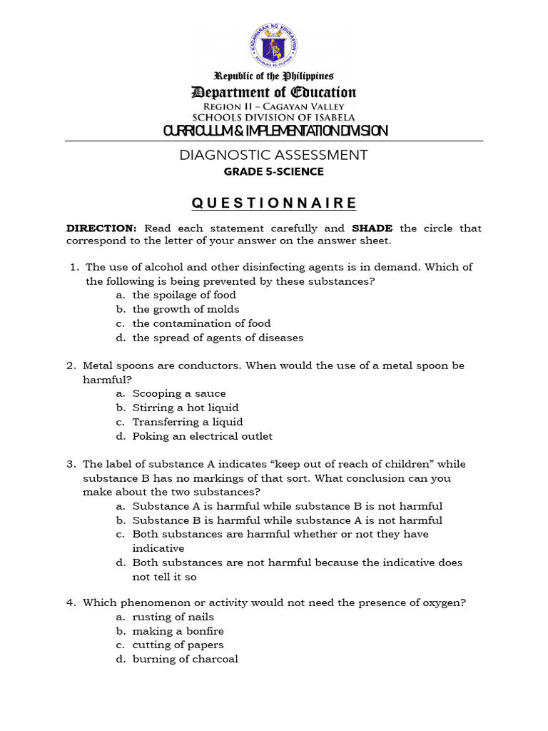 Grade 5-Science | PDF | Menstrual Cycle | Soil