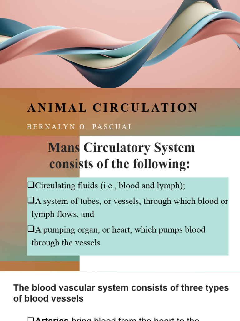 Animal-Circulation BIOLOGY | PDF | Heart | White Blood Cell