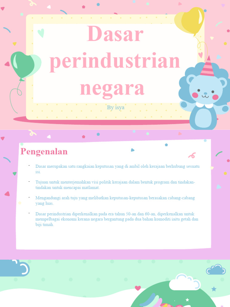 Dasar Perindustrian Negara (Zatul) | PDF | Bisnis | Politik