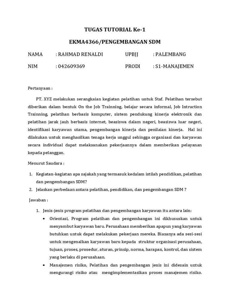 EKMA4366 - Tugas 1 - Rahmad Renaldi | PDF