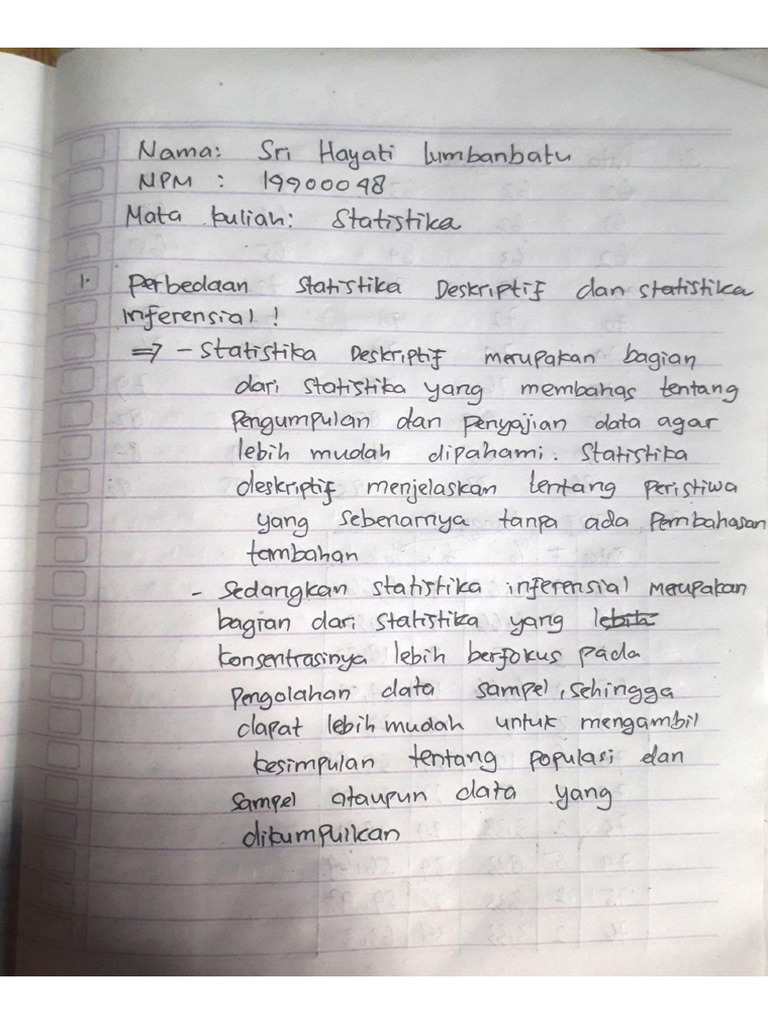 Sri Hayati Lumban Batu-19900048-Grup A | PDF