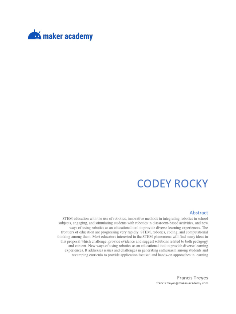 Codey Rocky Bluetooth Connection Guide | PDF | Procedural Knowledge ...