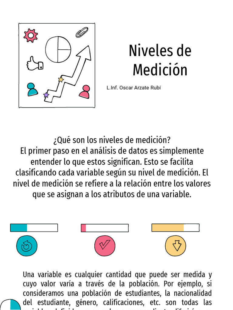 Niveles de Medición en Análisis de Datos | PDF | Nivel de medida | Medición