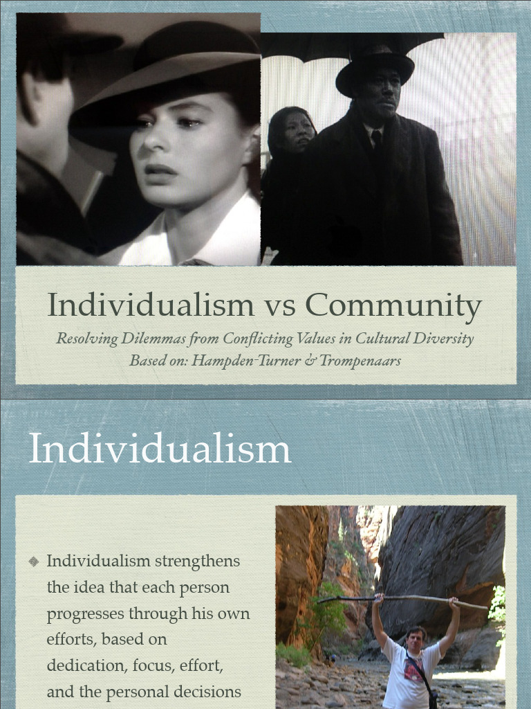 Individualism | PDF | Individualism | Social Psychology