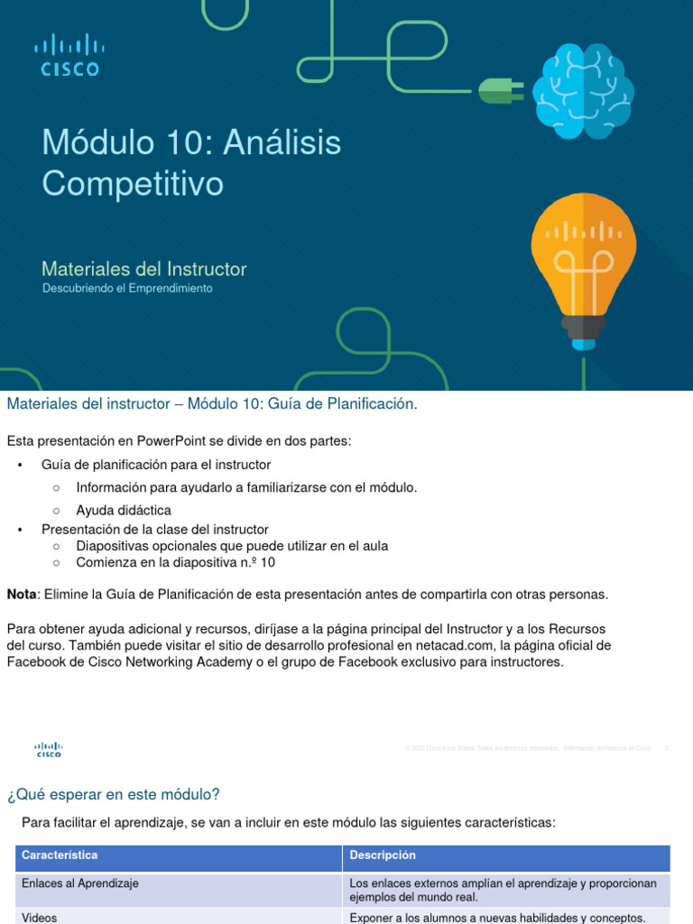 Discovering Entrepreneurship Module 10 | PDF | Análisis FODA | Modelo ...