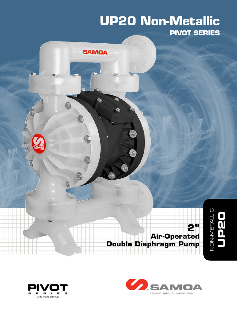 Samoa Industrial Dip Up20 2inch Aodd Non Metal | PDF | Valve | Pump