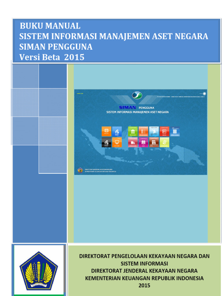 Panduan Penggunaan Aplikasi SIMAN | PDF
