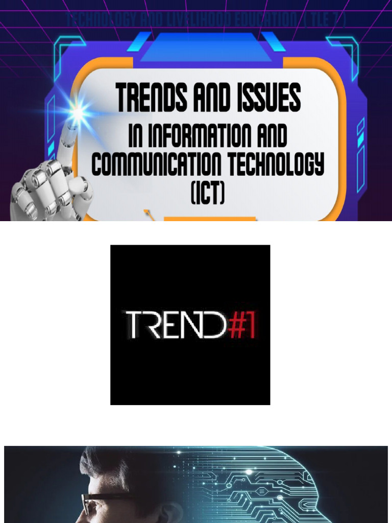 TLE 7 Lesson 2 Trends and Issues in ICT | PDF