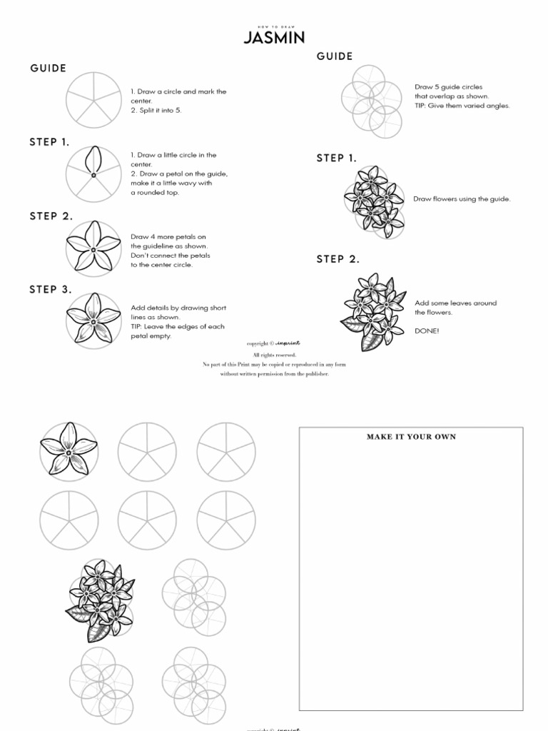Learn to draw flowers | PDF
