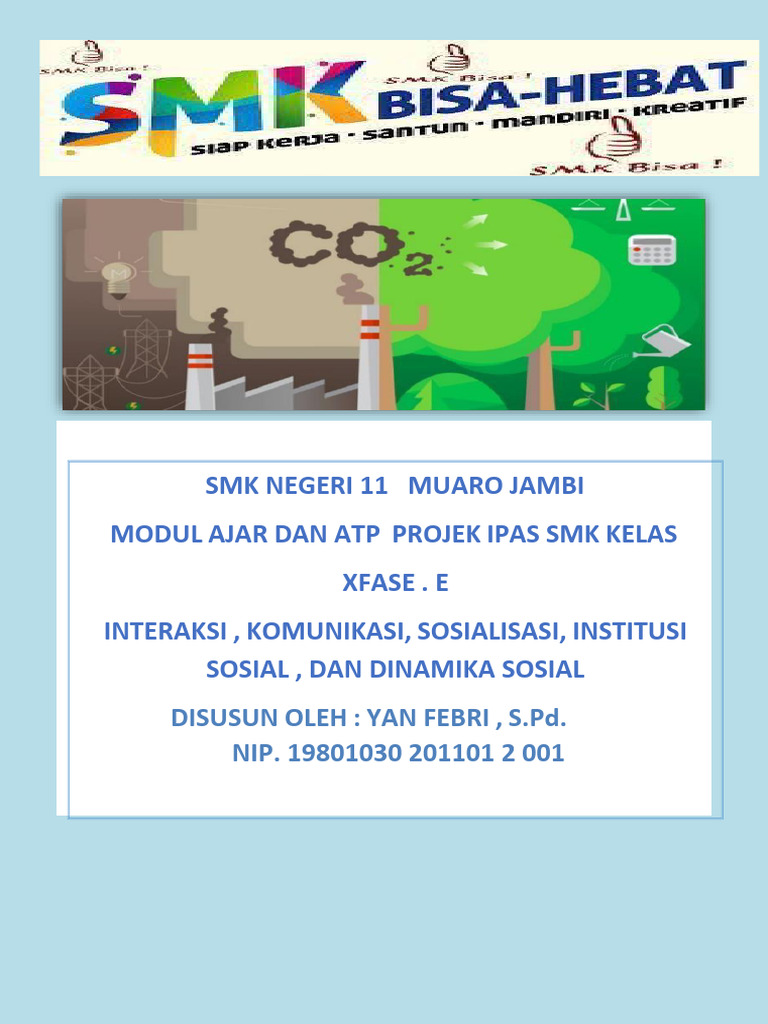 Modul Ajar Projek IPAS - YAN FEBRI, S.PD | PDF