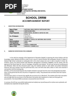 DepEd Accomplishment Report Template | PDF | Business