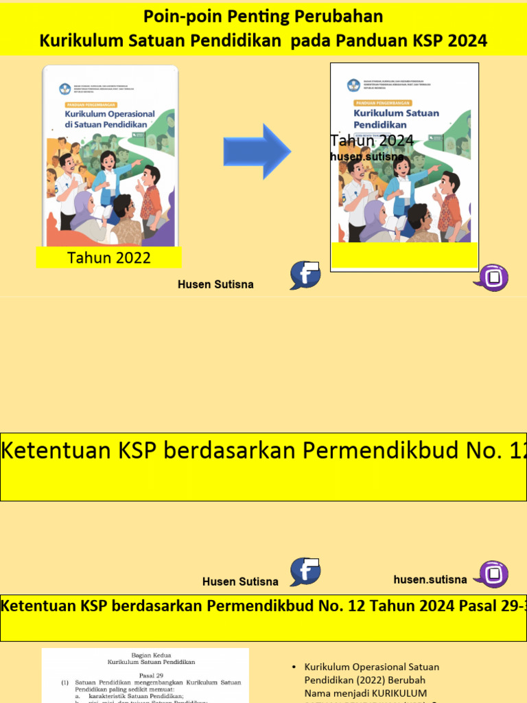 Panduan KOSP 2022 VS KSP 2024 - OK | PDF