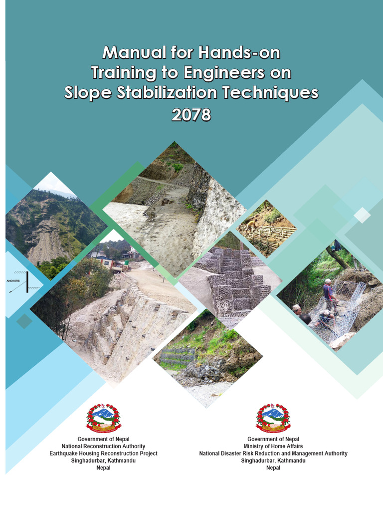 Training Manual | PDF | Landslide | Earth Sciences