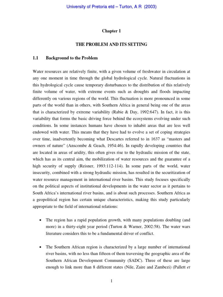 01 Chapter 1 | PDF | Water | Water Resources