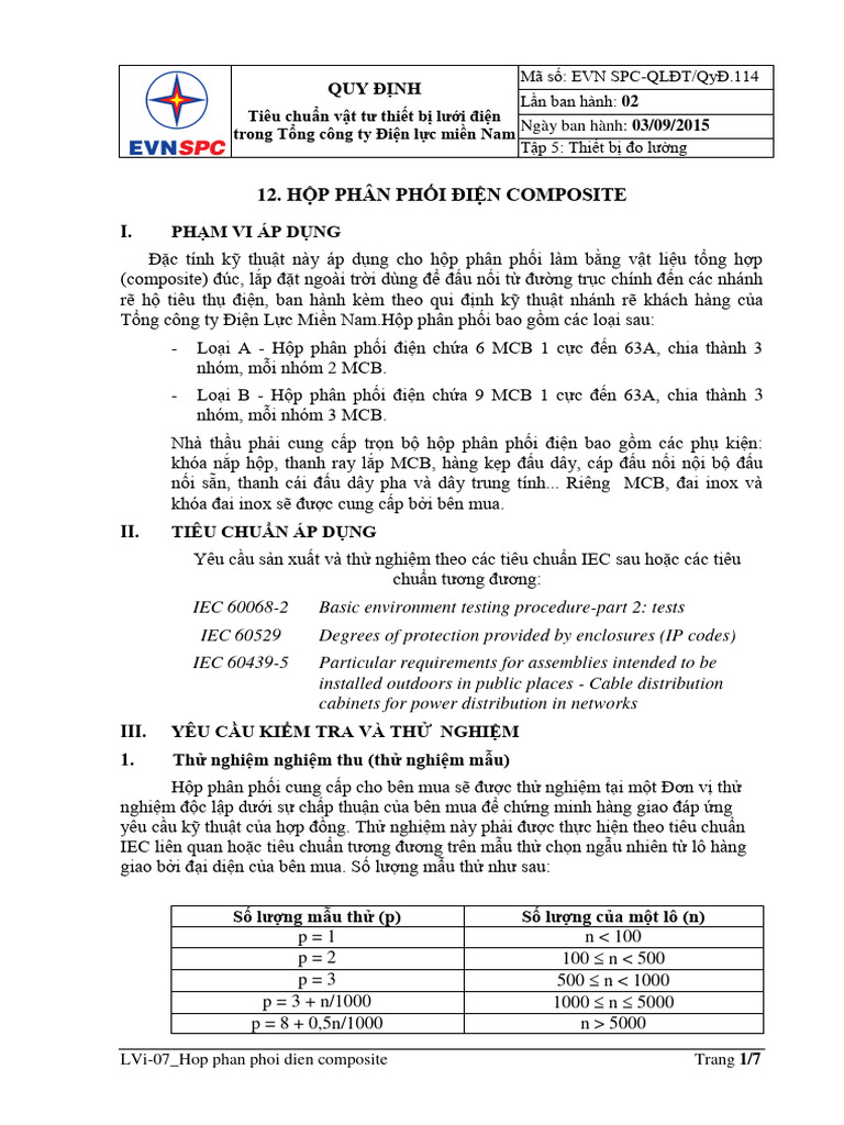 LVi-07 - Hop Phan Phoi Dien Composite | PDF