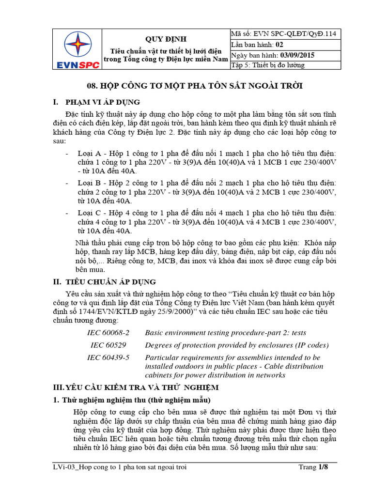 LVi-03 - Hop Cong To 1 Pha Ton Sat Ngoai Troi | PDF