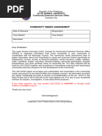 DSWD Faced Form | PDF