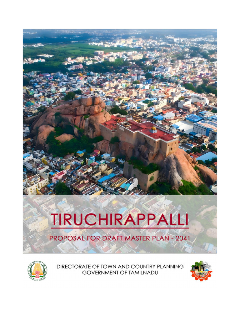 Trichy Master Plan Volume 1 | PDF | Groundwater | Water