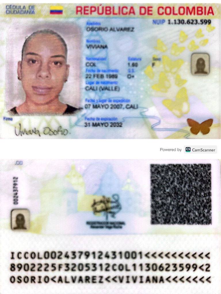 Cédula Viviana 3 | PDF