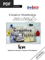 Creative Nonfiction Quarter 3 - Module 1: Analyzing The Themes and ...