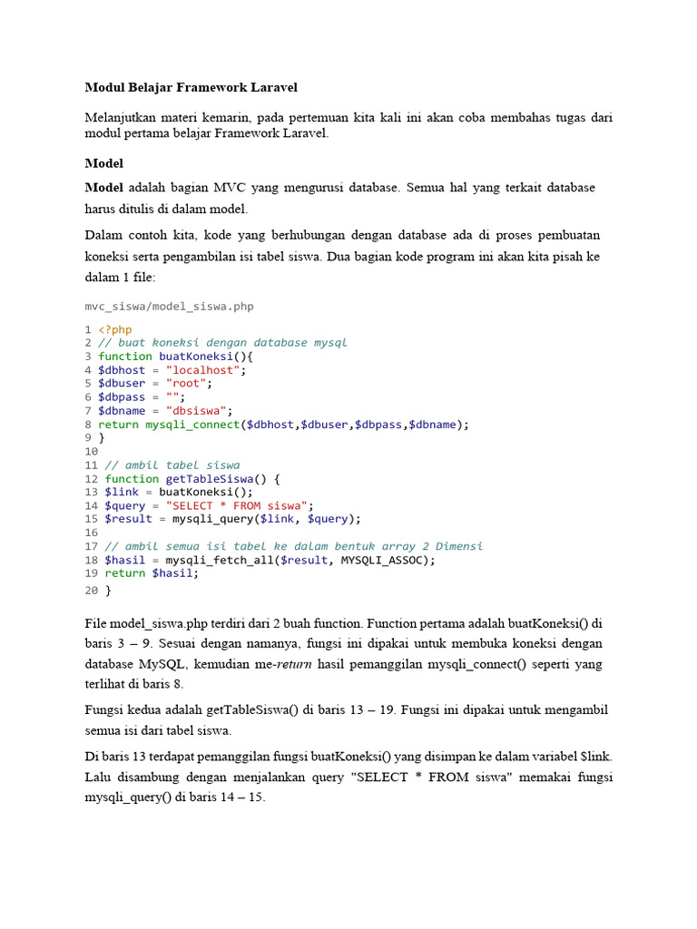 Modul Belajar Framework Laravel 2 Pdf