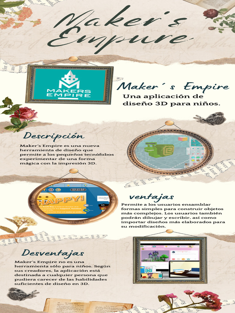 Brown Scrapbook Museum of History Infographic | PDF