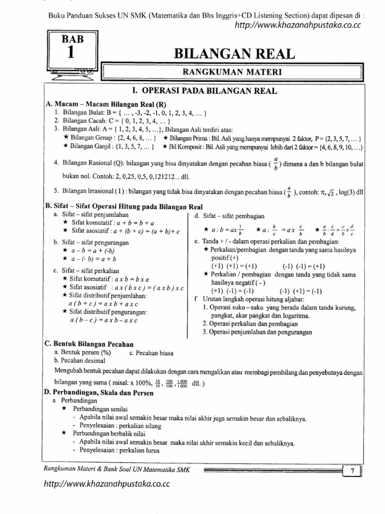 Materi Bilangan Real | PDF