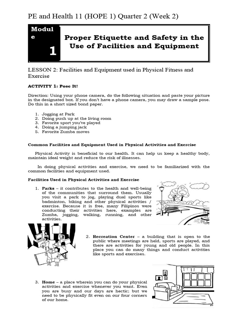 PE and Health 11 Q2 Week 2 | PDF | Career & Growth | Wellness