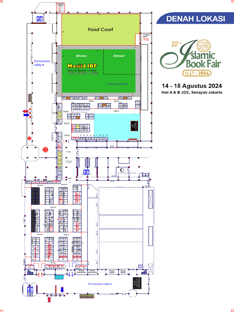 Layout IBF'24 Hall A-B Peserta New | PDF