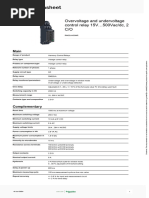 Schneider Electric - EOCR - 3DM2-WRDUWZ | PDF | Relay | Alternating Current