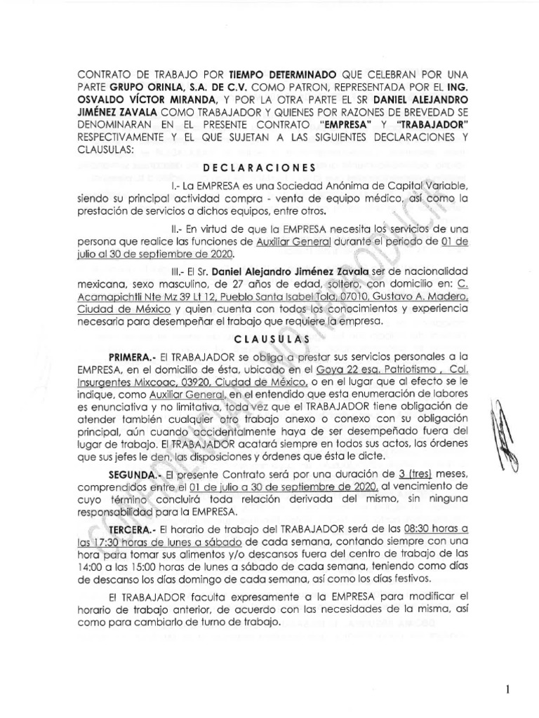 Cont Daniel Jimenez | PDF