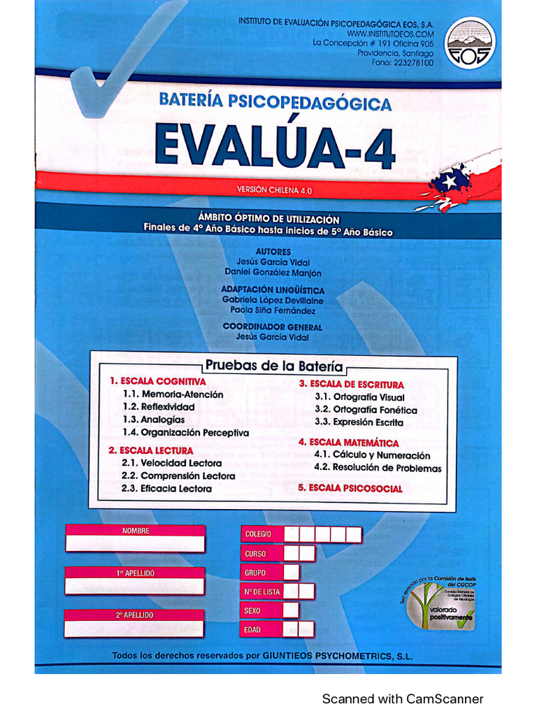 Evalúa 4 (4.0) | PDF
