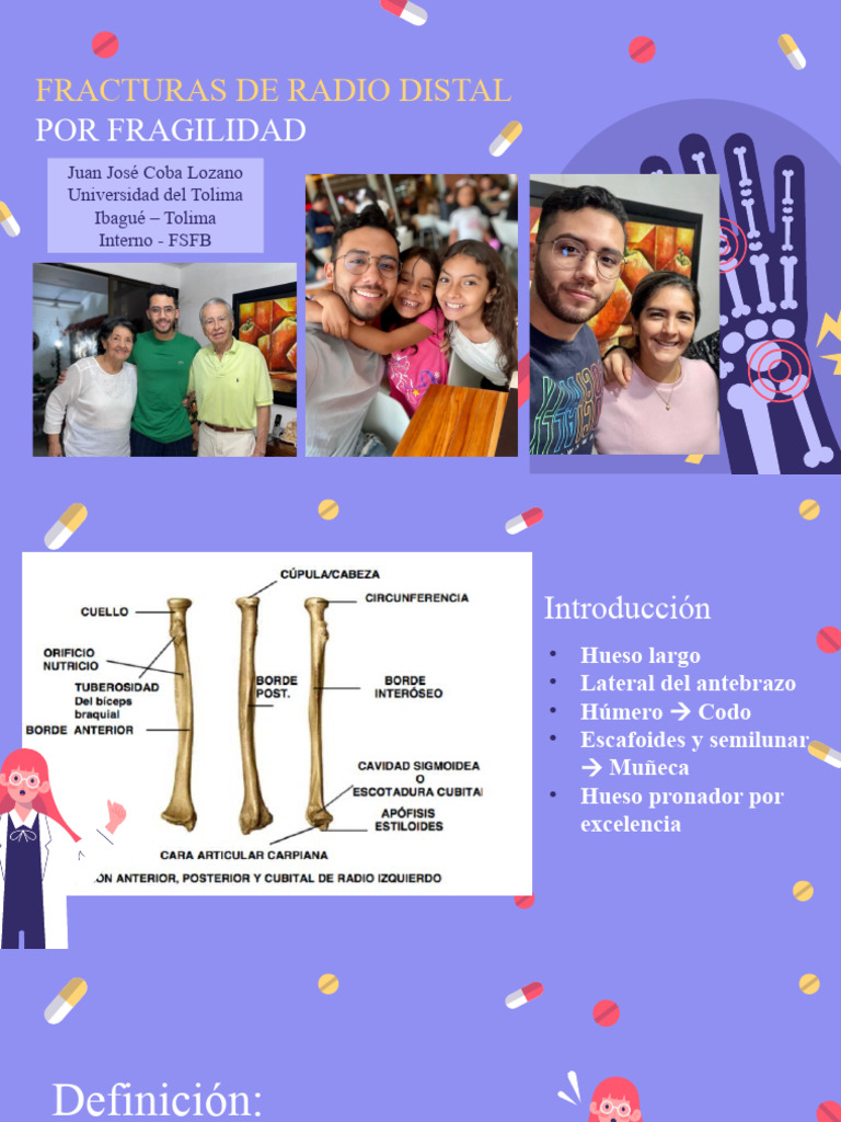 Fracturas de Radio Distal Por Fragilidad | PDF | Cirugía | Extremidades ...