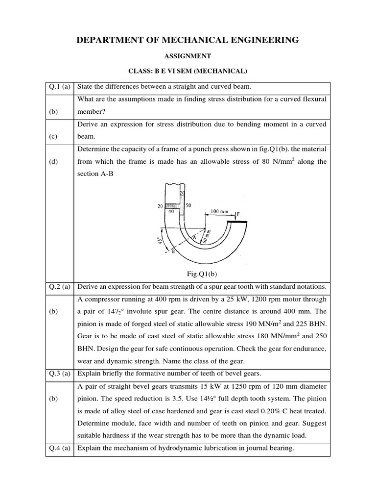 Assignment DME-II 2024 | PDF | Bearing (Mechanical) | Piston