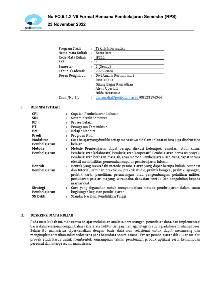 2b.RPS Basis Data | PDF | Komputer