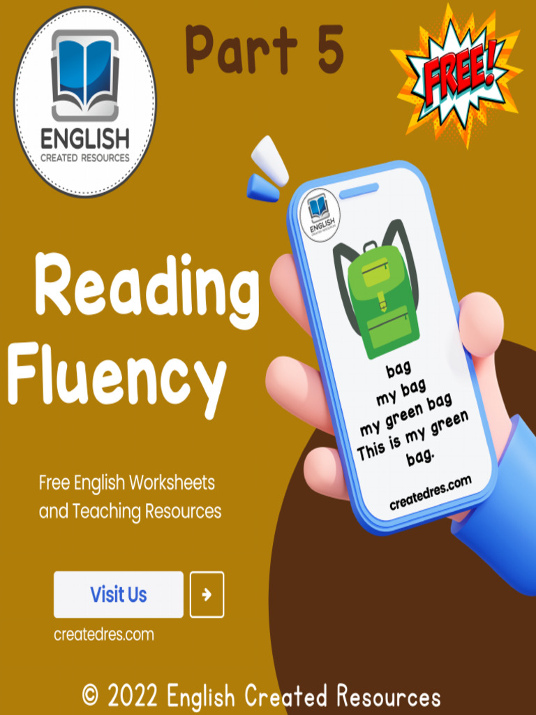 New Reading Fluency Part 5 Copyright 2022 English Created Resources | PDF