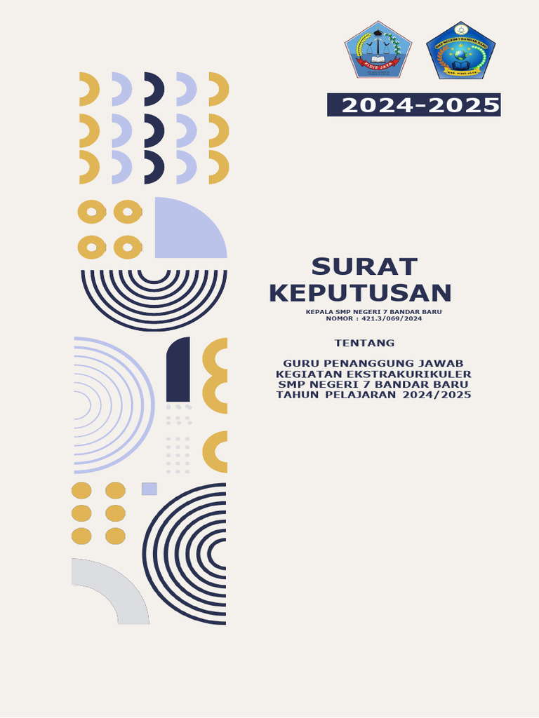 SK Ekskul 2024-2025 | PDF
